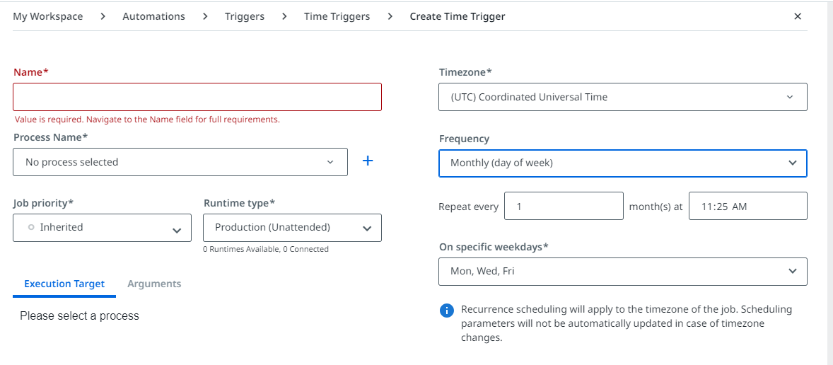 UiPath Orchestrator Trigger Tipleri ⚡ – Erkan Ceylan